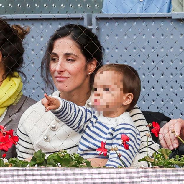 Xisca Perelló Y El Look A Juego Con Su Hijo Para Ir A Ver A Nadal Así