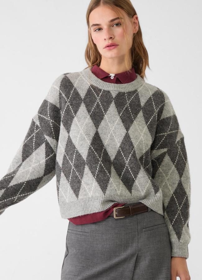 La tendencia de los jerséis de rombos que tienes que llevar este ...